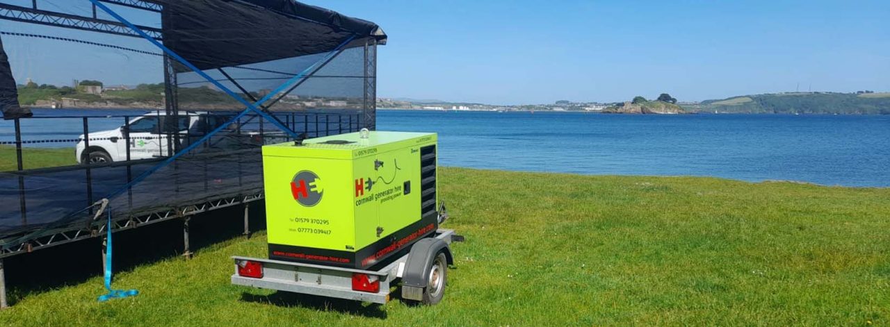 Event Cabling & Power Distribution Hire with generator hire